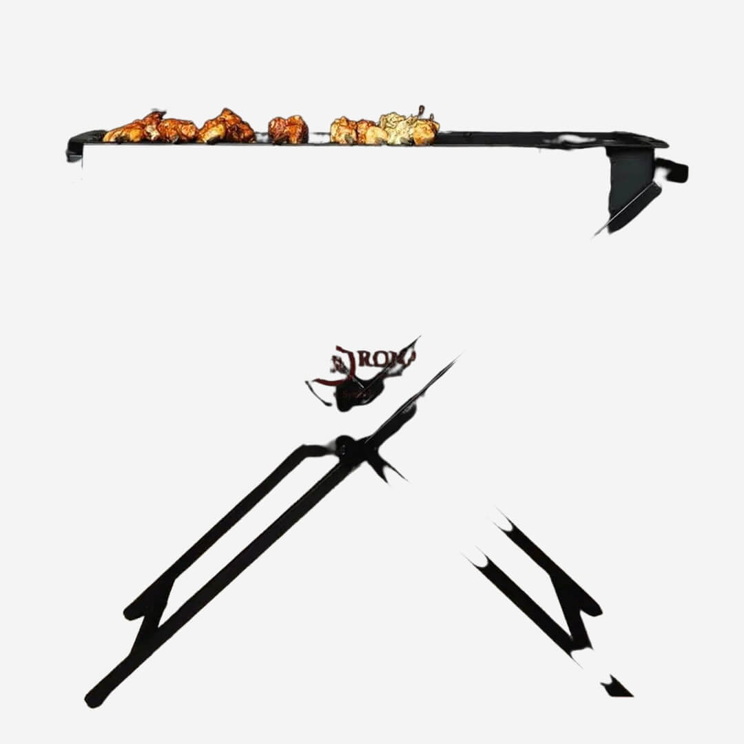 Iron black BBQ sigri - Ronaq Kitchen Tools